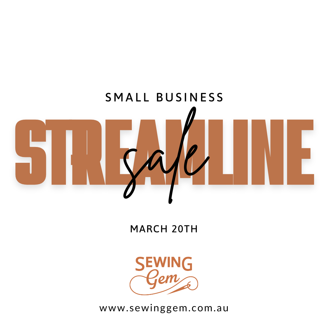 Streamline Sale – Sewing Gem