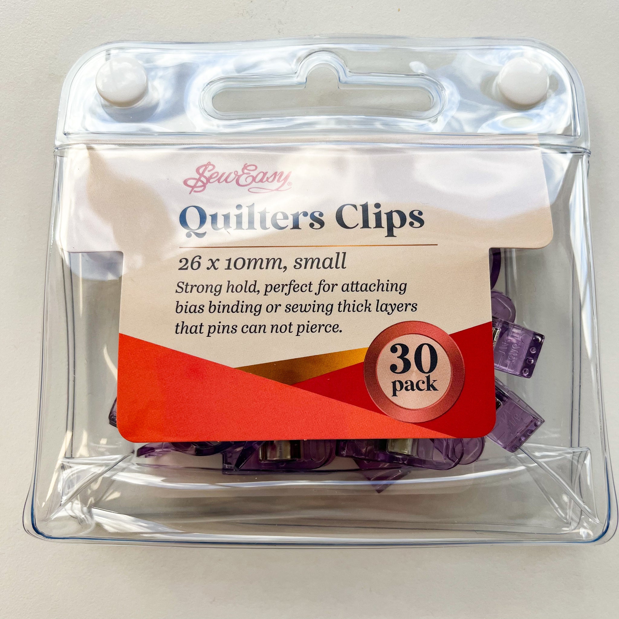 Sew Easy - Quilters Holding Clips Bulk Pack - Small – Sewing Gem