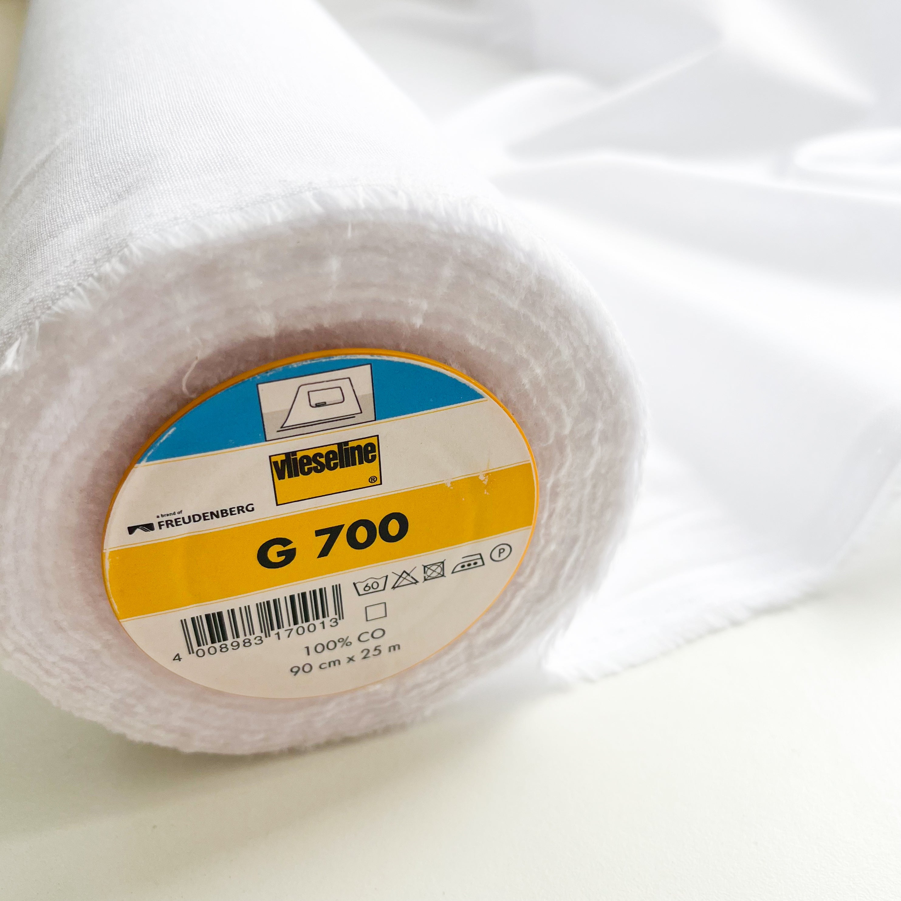 Vilene - Fusible Heavyweight Woven Interfacing - G700 - White – Sewing Gem