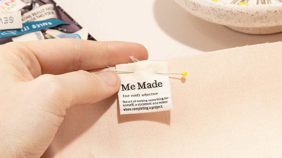 Kylie and the Machine - Woven Labels - "Me Made" Definition – Sewing Gem