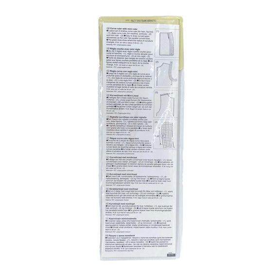 Clover - Curve Ruler Set with Mini Ruler – Sewing Gem