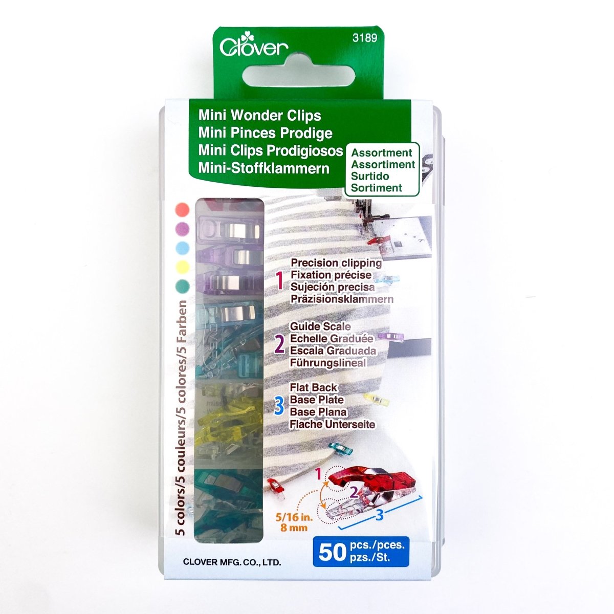 Clover - Mini Wonder Clips - 50 pack – Sewing Gem