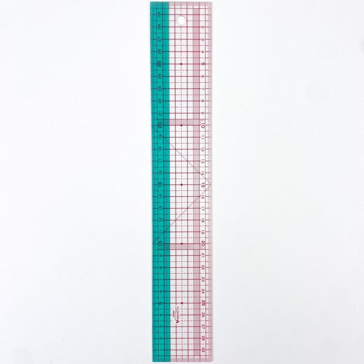 Clover - Plotting/Grading Ruler - 30cm – Sewing Gem