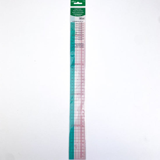 Clover - Plotting/Grading Ruler - 50cm – Sewing Gem