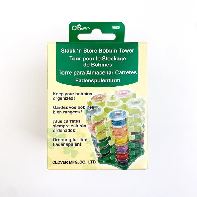 Clover Stack 'n' Store Bobbin Tower – Sewing Gem
