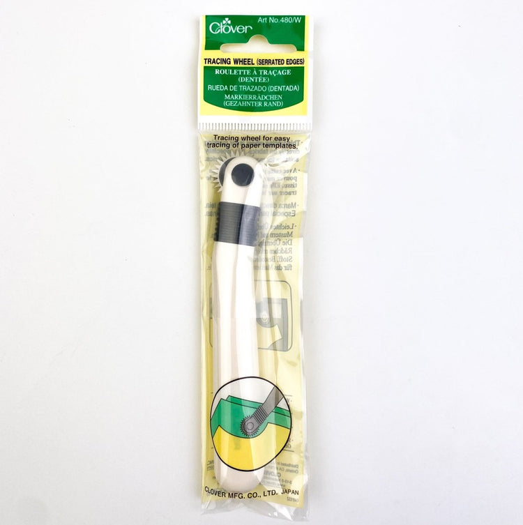 Clover - Tracing Wheel with Serrated Edges – Sewing Gem