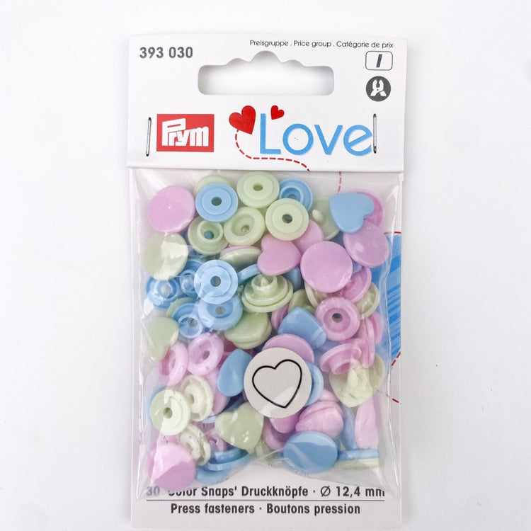 Prym Love - Coloured Snaps Fasteners - Multiple Colours Available ...