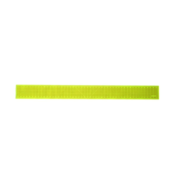 Sewing Gem - Fluorescent Metric Grading Ruler